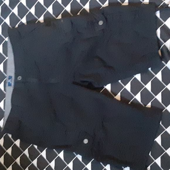 George | Pants | George Black Cargo Pants Comfort Flex Waistband Size ...